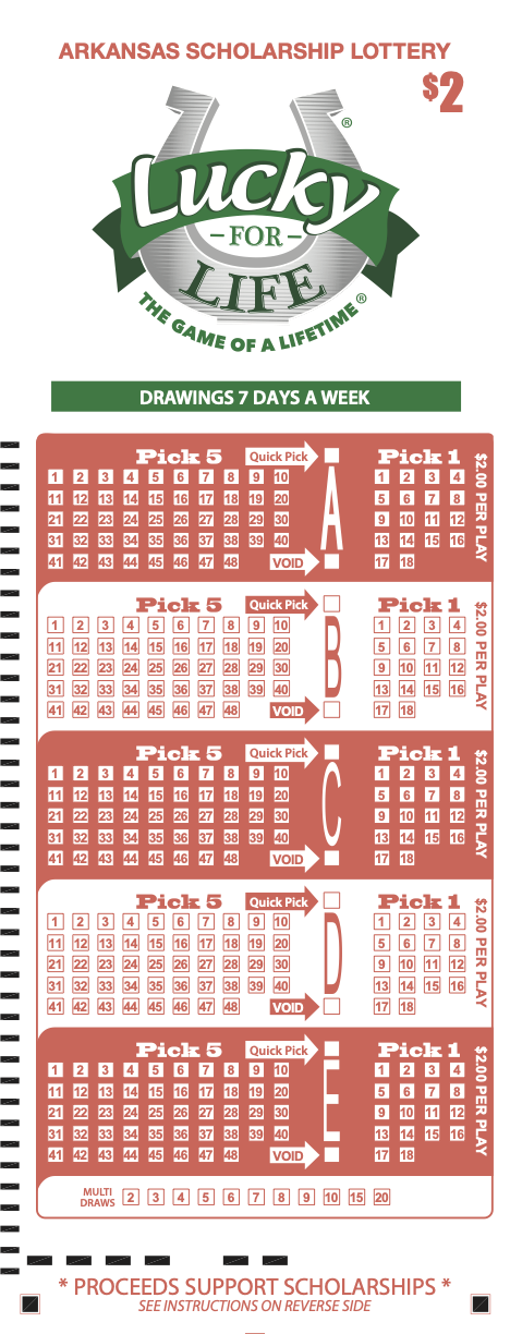 Lucky For Life Arkansas Scholarship Lottery Lucky For Life Arkansas Scholarship Lottery