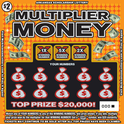 761 - Multiplier Money - Arkansas Lottery